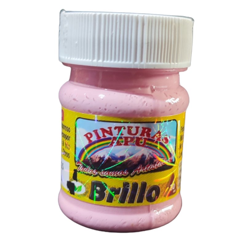 Pintura apu con brillo 30ml rosado claro 11a - Papelera del Oriente ...