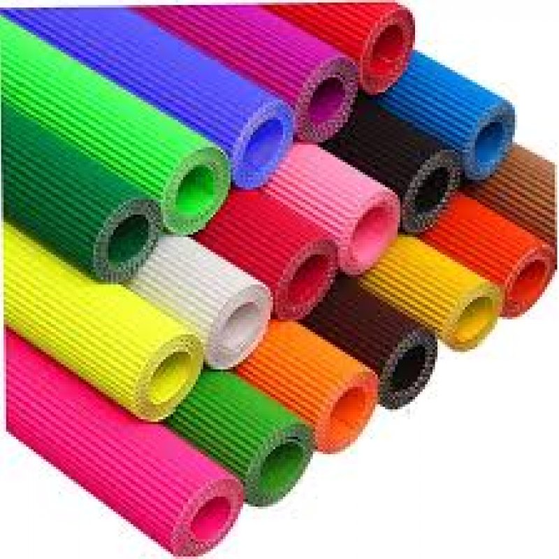 Cartulina corrugada de color - Papelera del Oriente | Especialista en Papeles