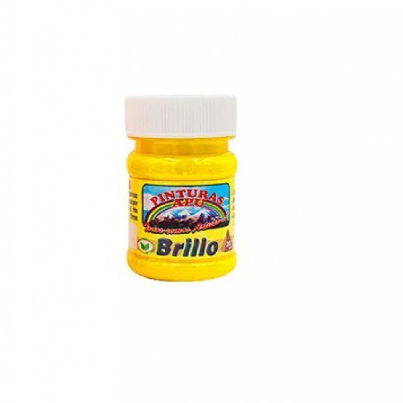 Pintura apu con brillo 30ml amarillo 6a - Papelera del Oriente ...