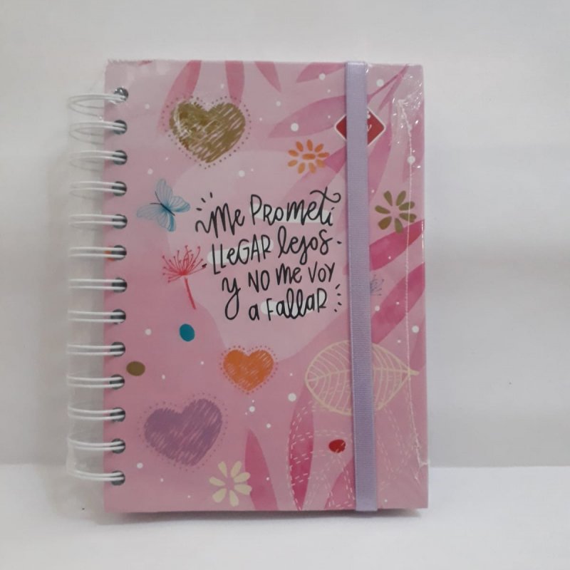 Libreta anillada ray peru t/a6 escarchado c/diseño y liga mujer - Papelera del Oriente ...