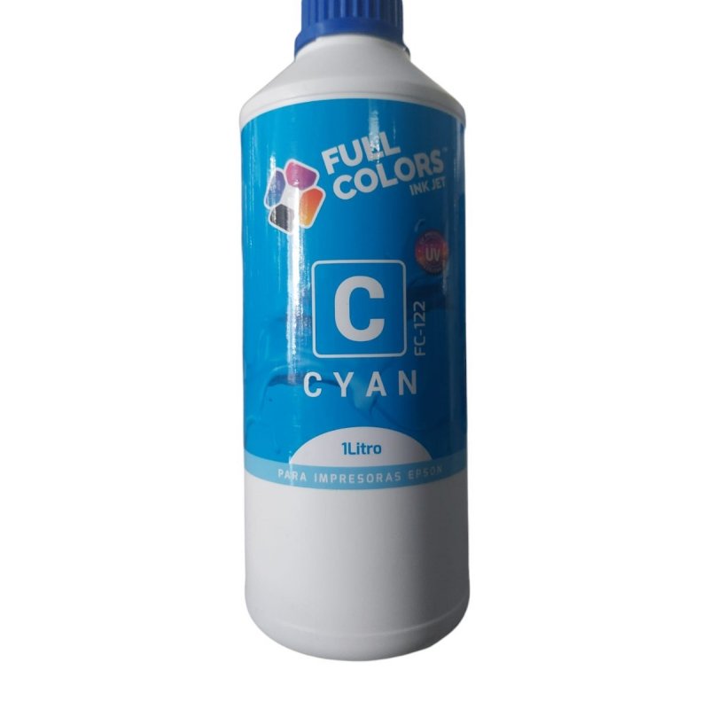 Tinta full colors 1 lt fc-122 cyan para epson - Papelera del Oriente ...