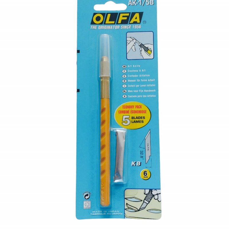 Cuchilla olfa arte ak-1/5b 85163 - Papelera del Oriente | Especialista en Papeles