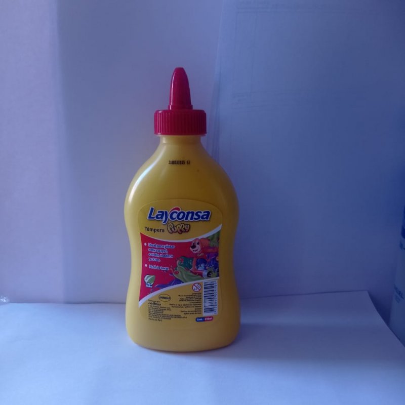 Tempera layconsa puppy x 250 cc amarillo c/dispensador - Papelera del ...