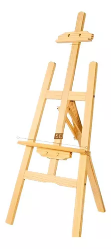 Caballete de madera para pintor x 120cm regulable twins ar-00912 ...