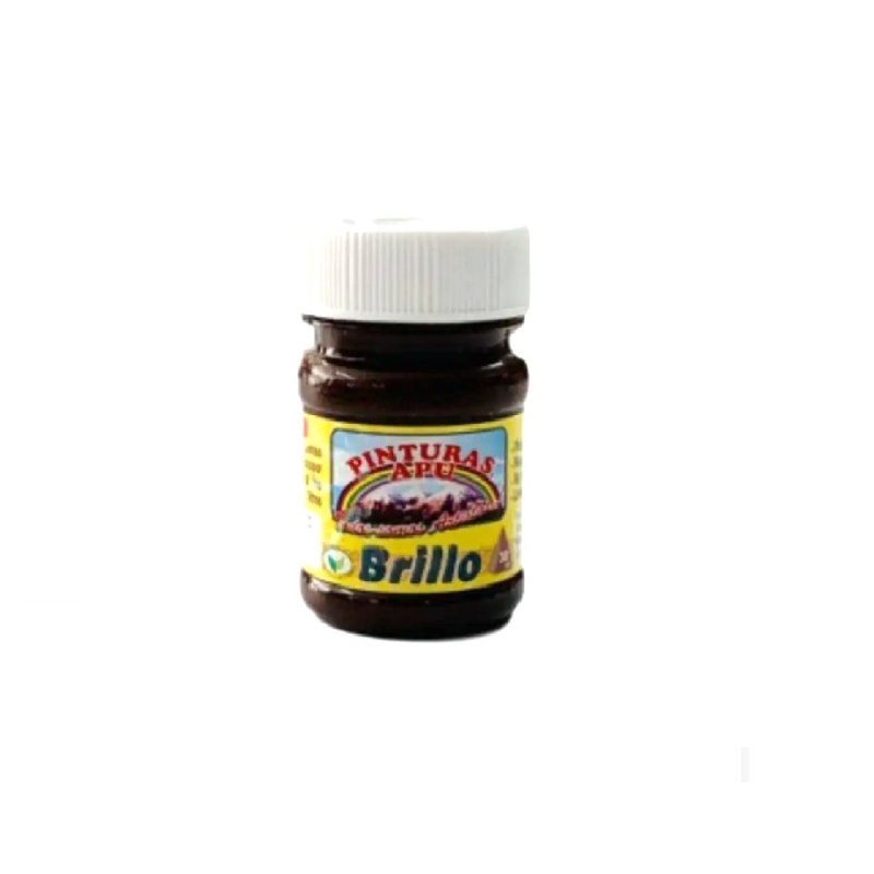 Pintura apu con brillo 30ml marron 34a - Papelera del Oriente ...