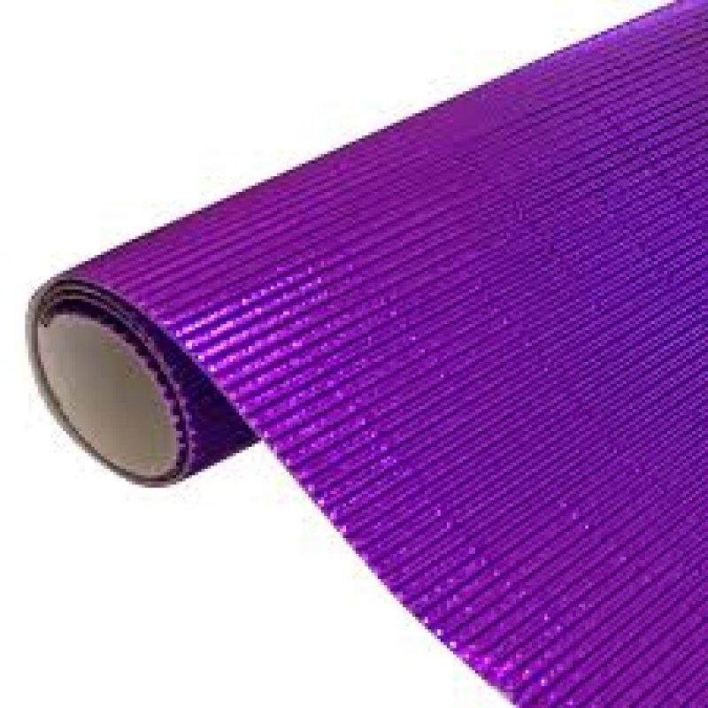 Cartulina corrugada metalica morado - Papelera del Oriente ...
