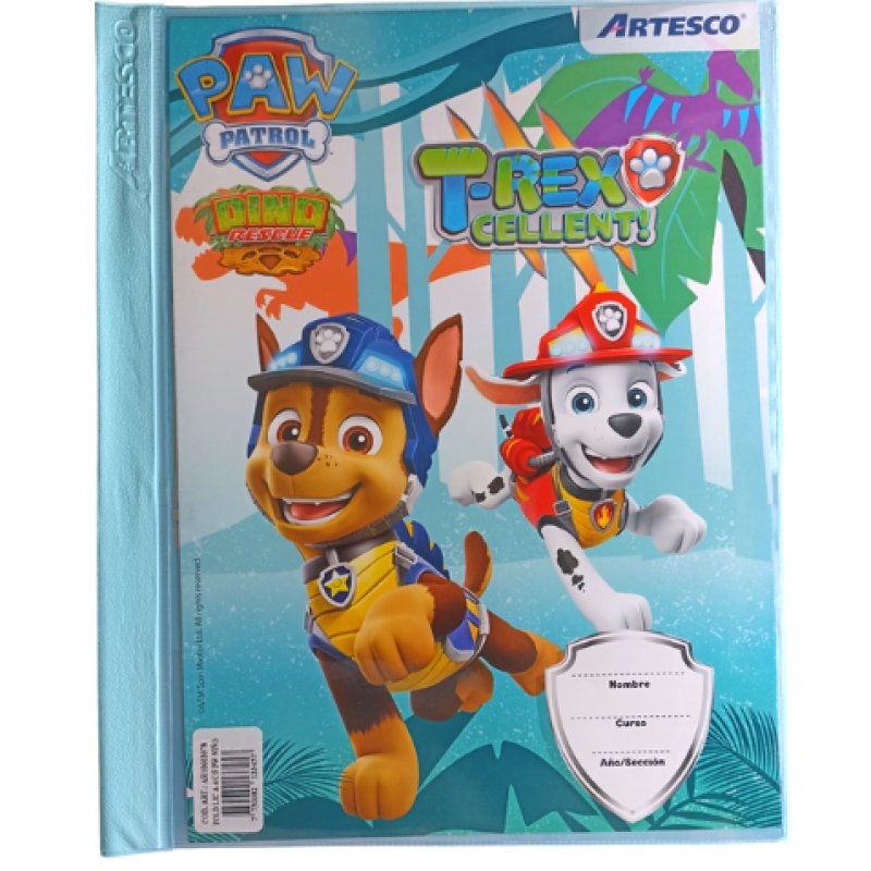 Folder artesco licencia paw patrol niño - Papelera del Oriente ...
