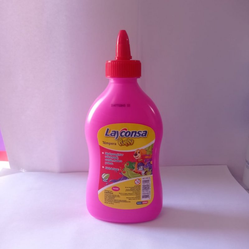 Tempera layconsa puppy x 250 cc fucsia c/dispensador - Papelera del ...