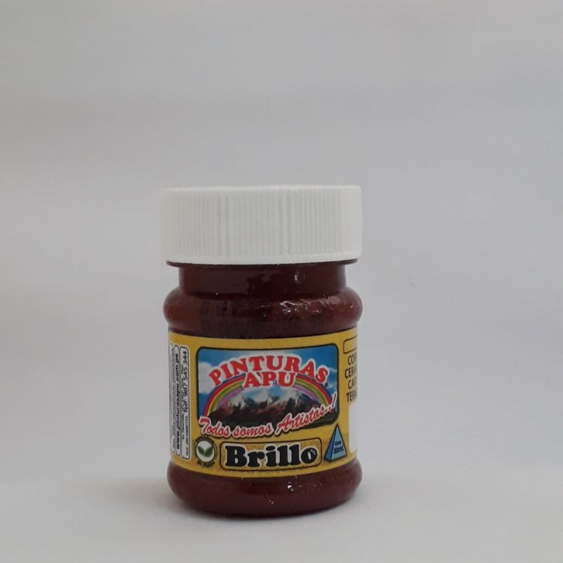 Pintura apu con brillo 30ml ceramico 35a - Papelera del Oriente ...