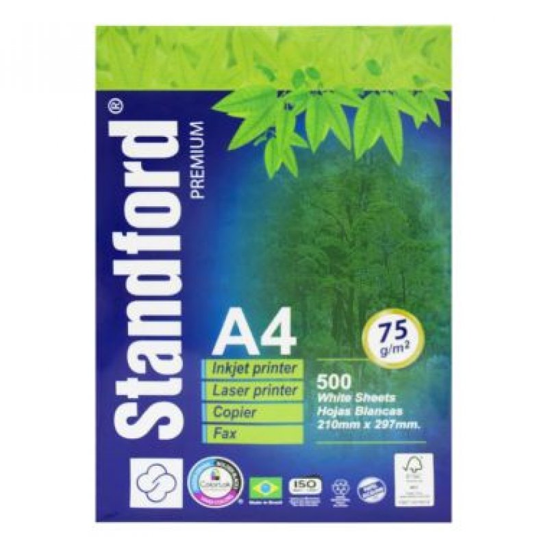 Papel standford fotocopia 75 gr a4 - Papelera del Oriente ...