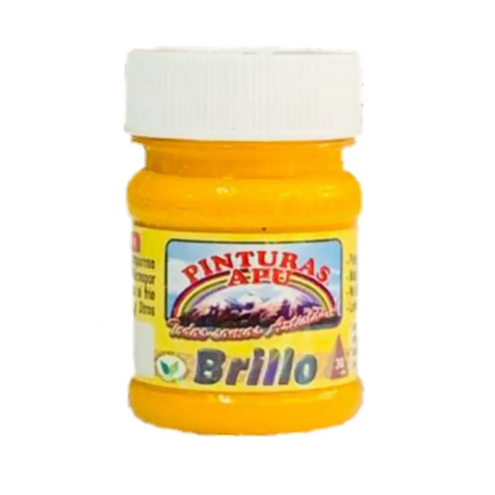 Pintura apu con brillo 30ml amarillo oro 5a - Papelera del Oriente ...