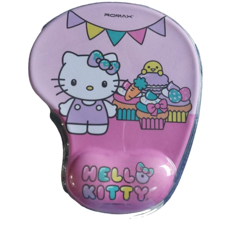 Pad mouse hello kitty c/descansador romax tpp0013 - Papelera del ...