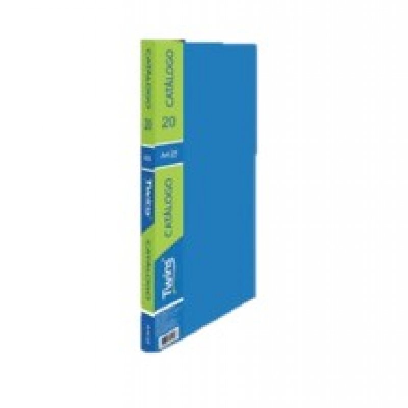 Catalogo twins 20 fundas t/a4 azul ar-00114 - Papelera del Oriente | Especialista en Papeles