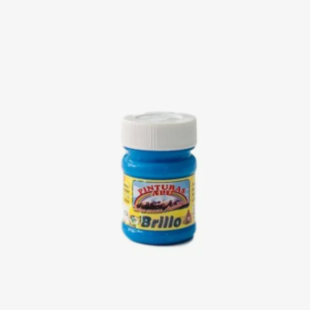 Pintura apu con brillo 30ml celeste 37a - Papelera del Oriente ...