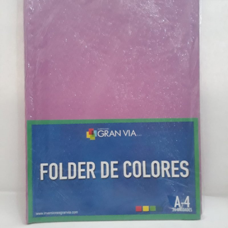 Folder a4 manila de color - lila - Papelera del Oriente | Especialista ...